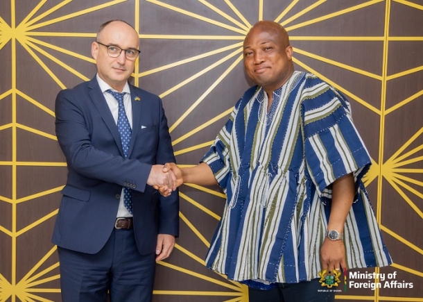 Ghana in talks with Ukraine over detained national held as prisoner of ...
